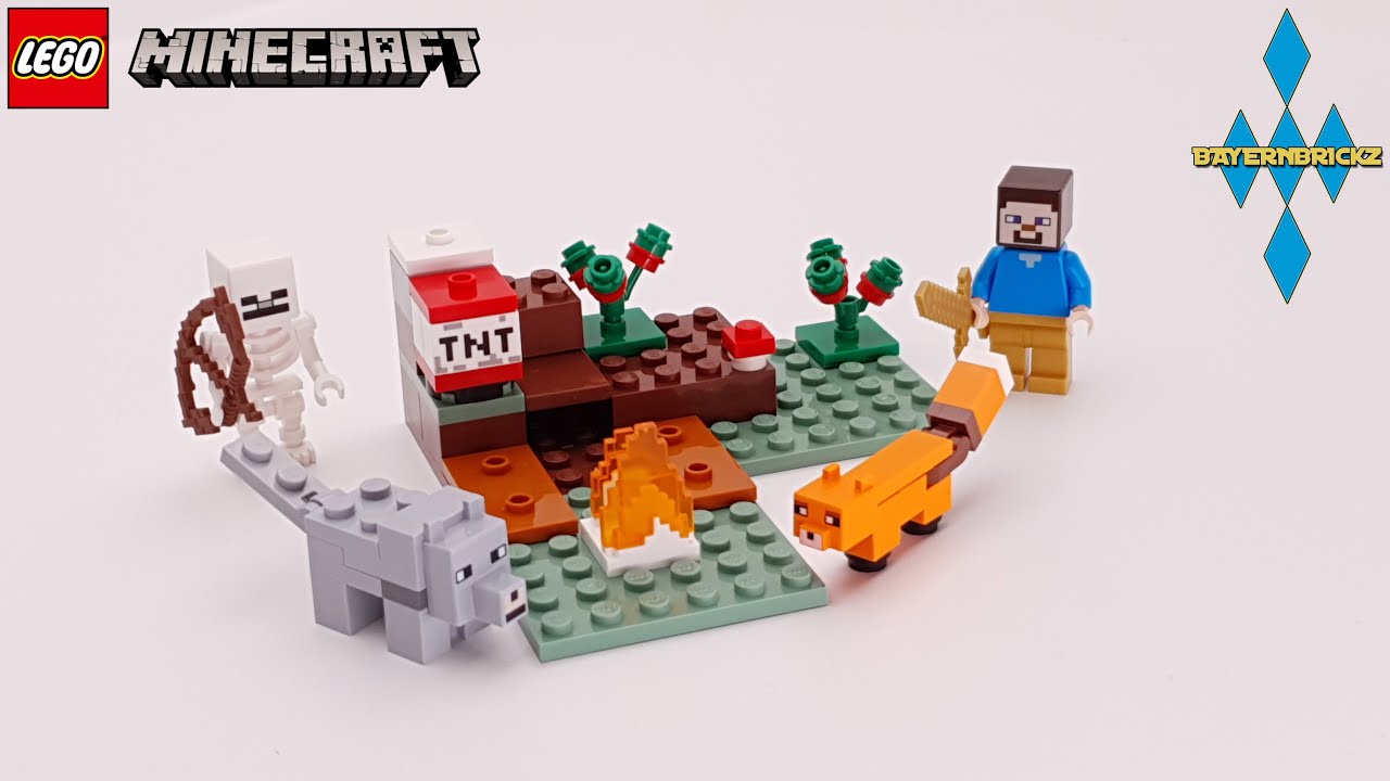 Lego Minecraft - 21162 Das Taiga Abenteuer - YouTube