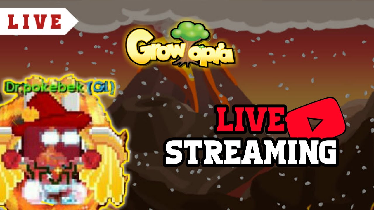🔴 LIVE GROWTOPIA INDONESIA #76 Break Fence | Farm Soil - YouTube