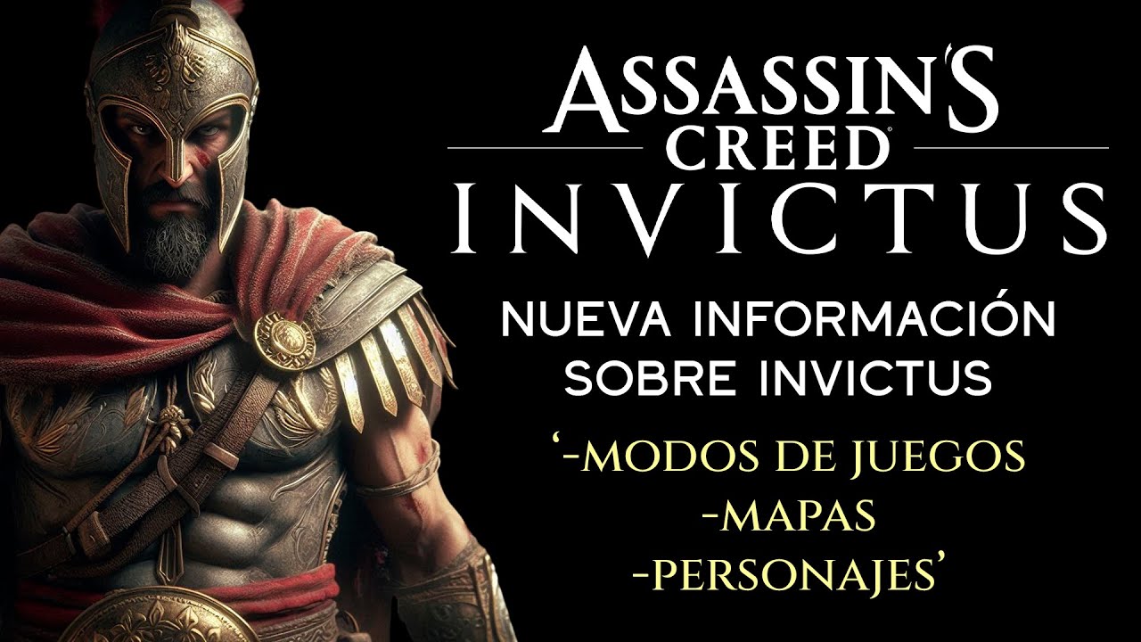 NUEVA INFORMACIÓN PARA ASSASSIN'S CREED INVICTUS - YouTube