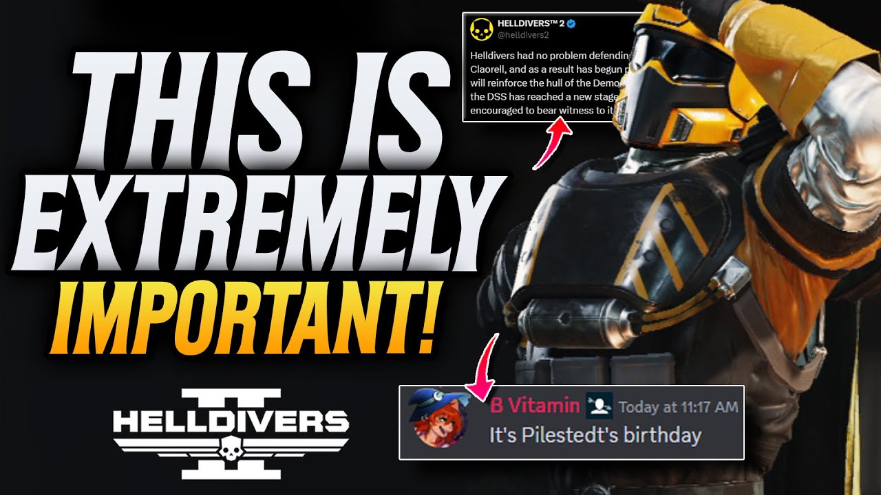 Helldivers 2 This Is A BIG One! An It's More Important Then You Think! - YouTube