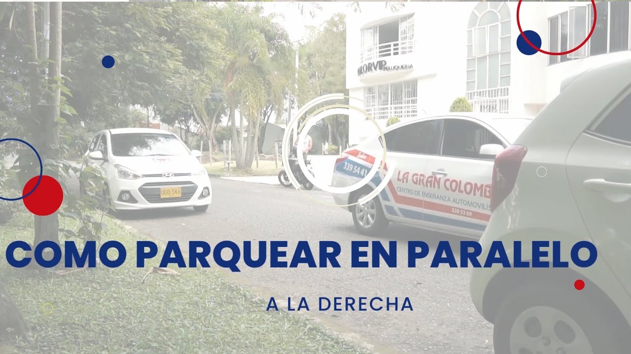 Cómo parquear en paralelo a la derecha 🚘 - YouTube