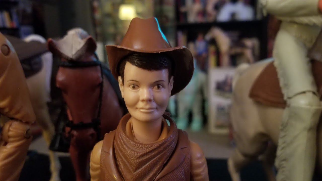 Marx Toys Best of the West Jamie West Figure - YouTube