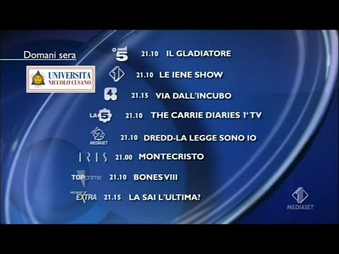 Italia 1 - Sequenza 4 Febbraio 2015 - prima serata