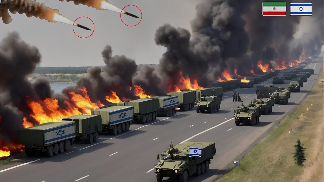 2 hours ago! 750 trucks carrying 60 tons of Israeli ammunition were ...