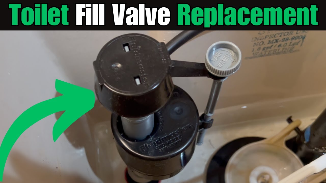How to Replace a Toilet Fill Valve – Quick DIY Fix! - YouTube