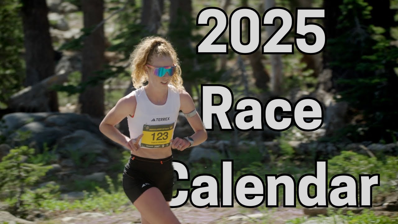 2025 Race schedule + hill workout - YouTube