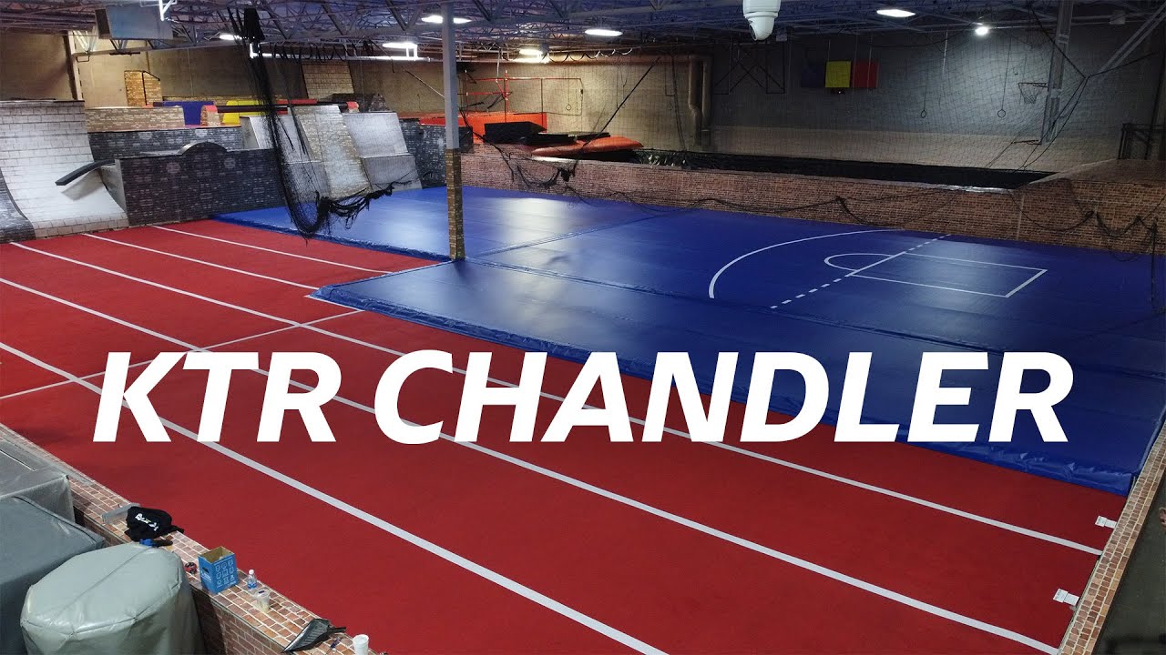 KTR CHANDLER | Sport Court Install | True Movement Tech - YouTube