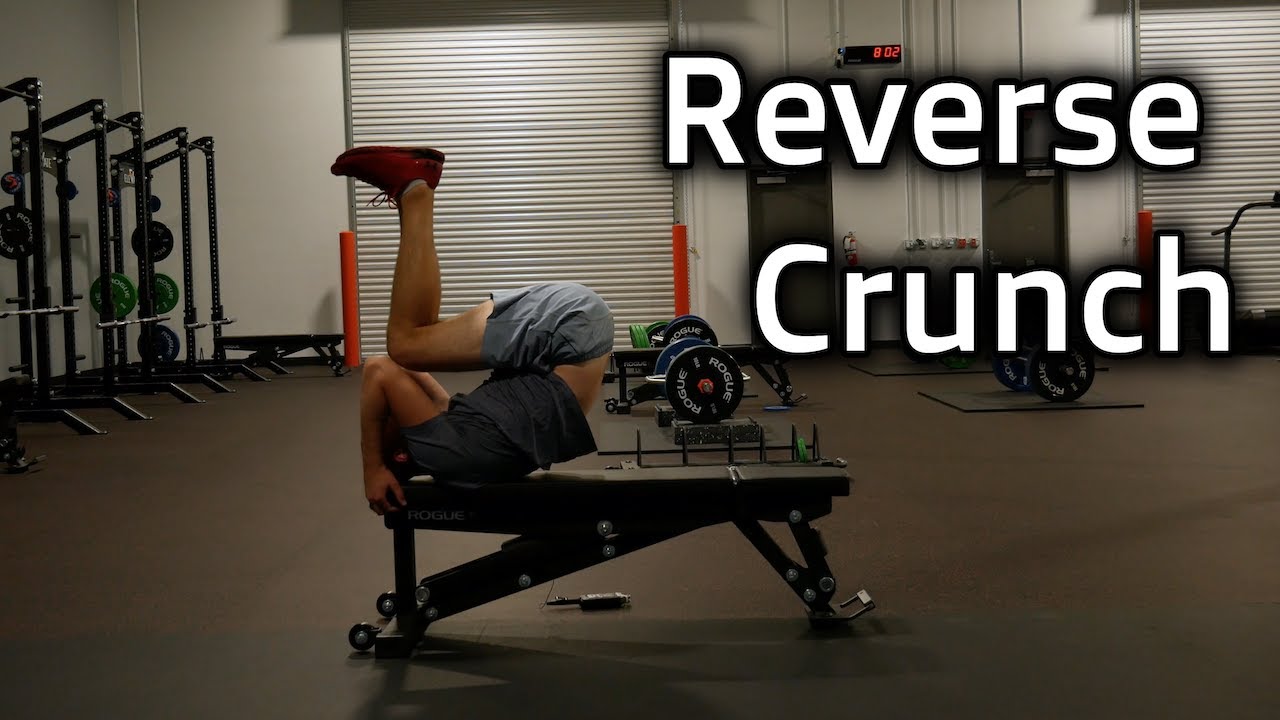 Reverse Bench Crunch