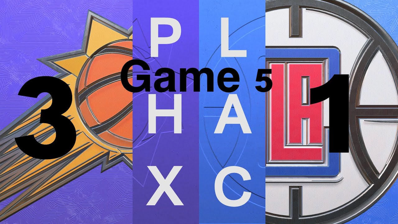 NBA Game 5 Playoffs 🏀Los Angeles Clippers vs Phoenix Suns🏀 2K23 ...