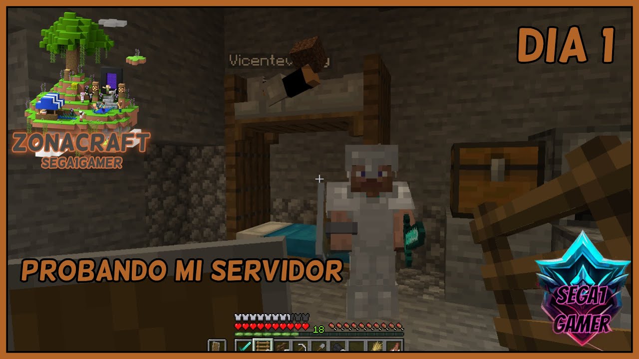 ⛓️‍💥ZONACRAFT DIA 1 "Los Comienzos Son Difíciles" - YouTube