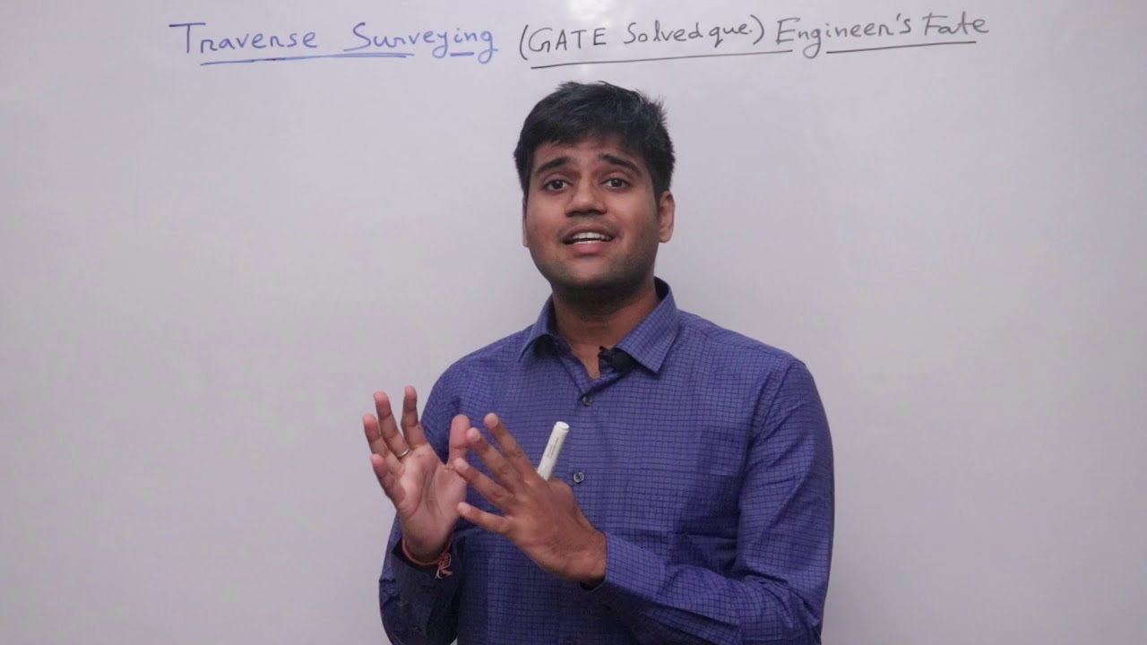 Traverse Surveying - All Numerical Concepts for GATE- Closing Error ...