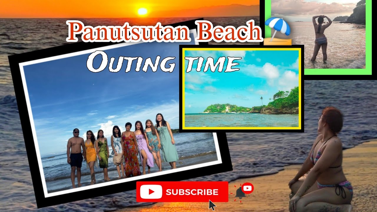 outing time 🏖️(panutsutan beach) #pangyawalexavlog #goodvibes #relaxing ...