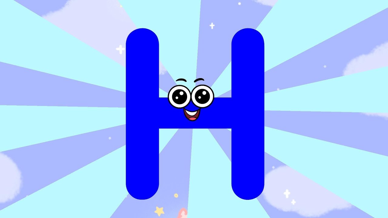 Letter H | House, Hen, Hamburger, Heart, Honey & Hat - English ...