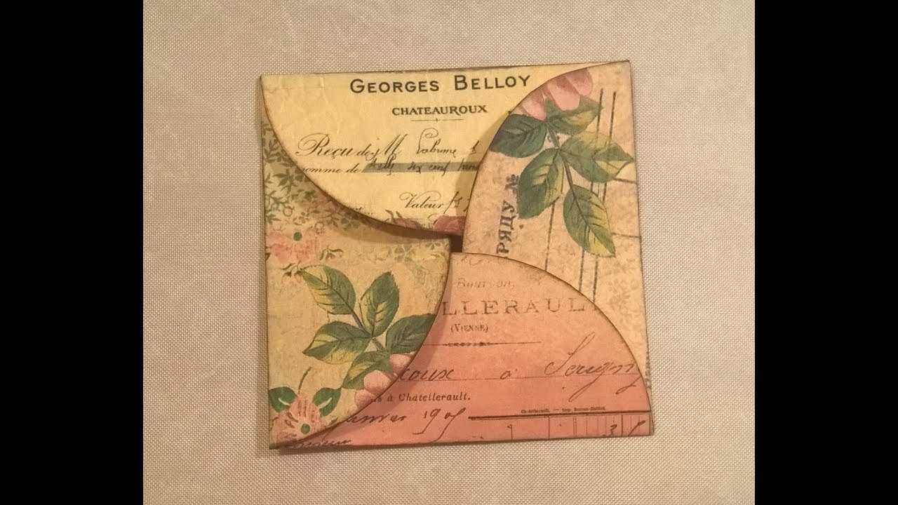 disc envelope tutorial - YouTube