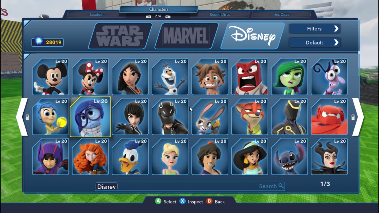 List Of All Disney Infinity Characters