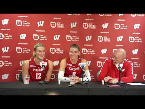 Post-Match Press Conference || Wisconsin Volleyball vs Auburn || September 3, 2026