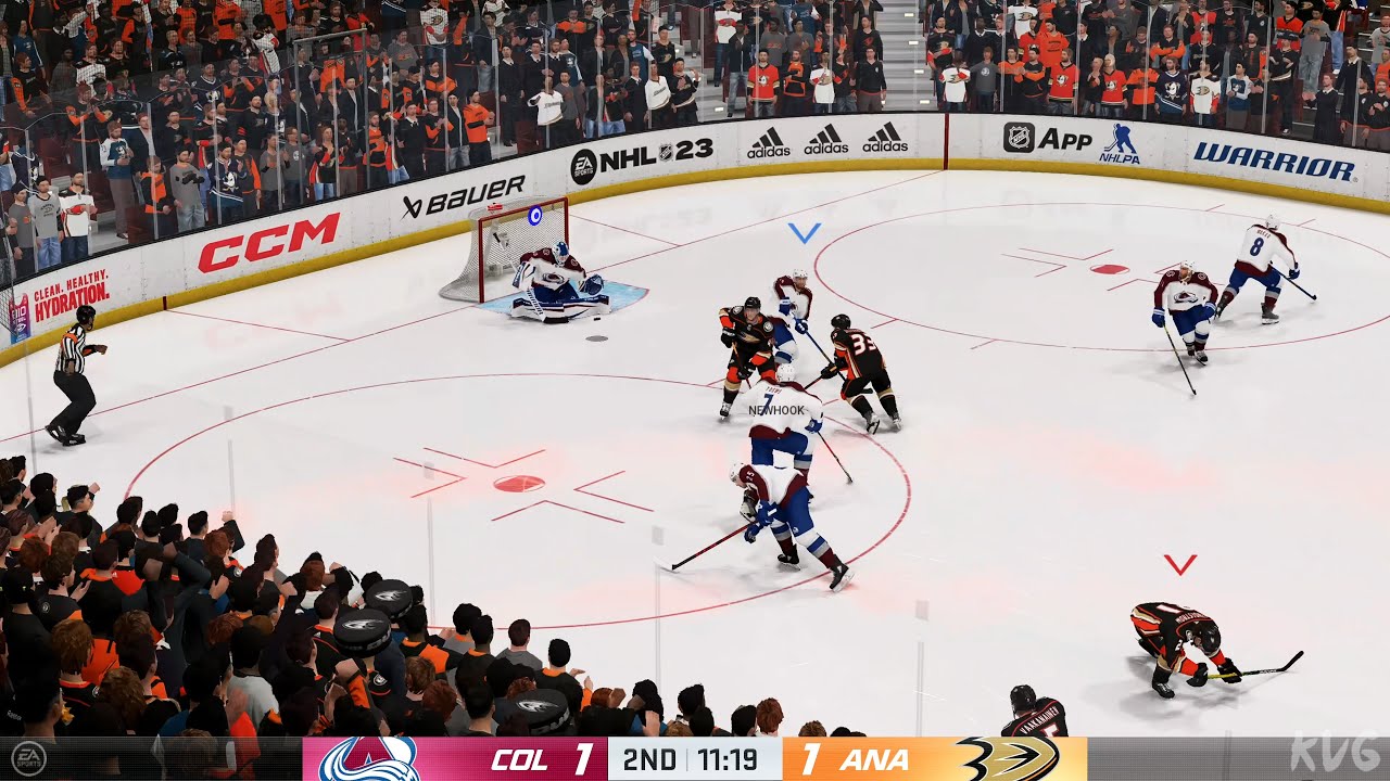 NHL 23 - Colorado Avalanche vs Anaheim Ducks - Gameplay (PS5 UHD ...