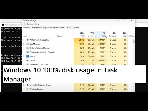 how to fix Windows 10 100% disk usage in Task Manager - YouTube
