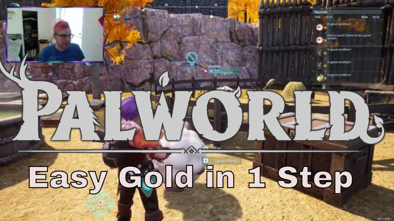 Palworld EASY gold and resources - YouTube