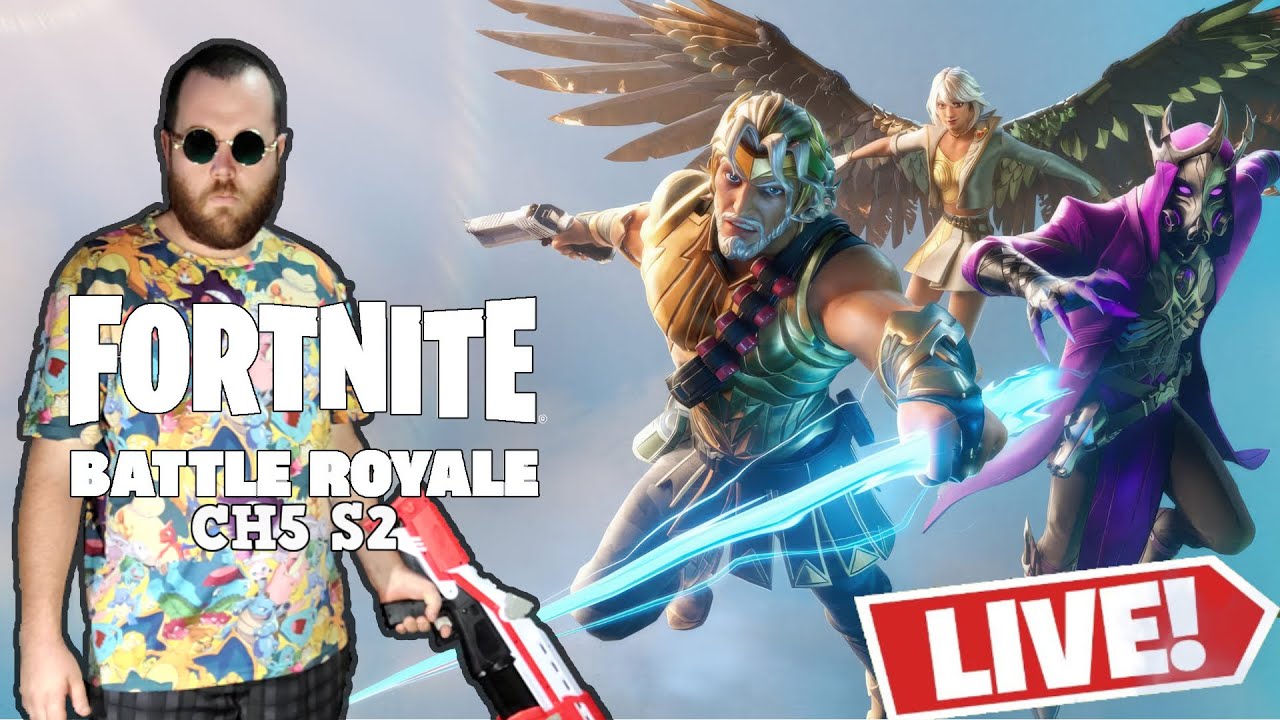 (LIVE) This Bots First playthrough of Fortnite Ch5 S2 - YouTube