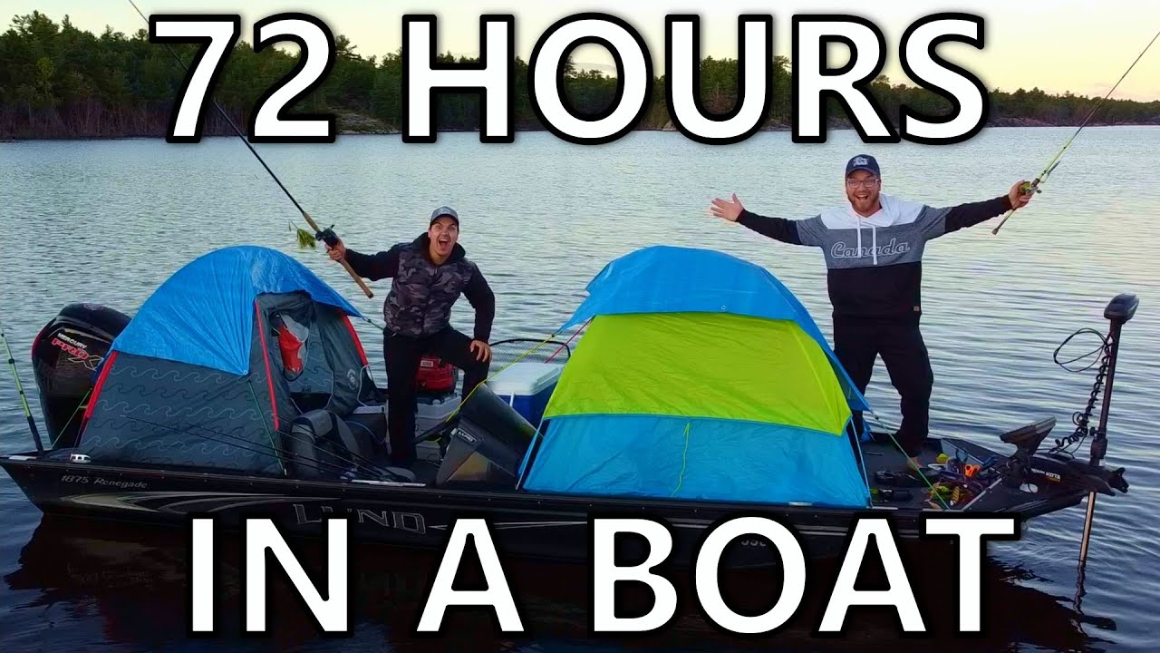 3 DAY SURVIVAL IN A FISHING BOAT CHALLENGE - All Day Grind - YouTube