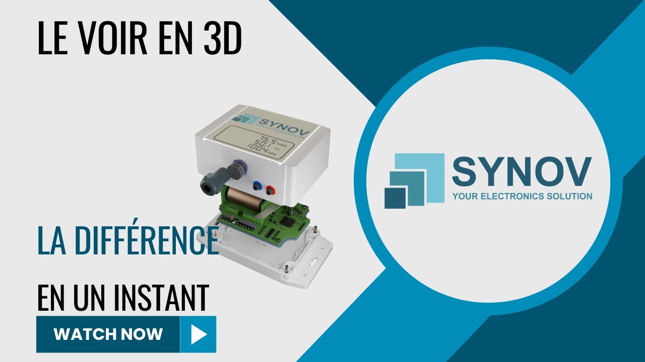 Groupe Synov 3D View of electronic capabilities - YouTube
