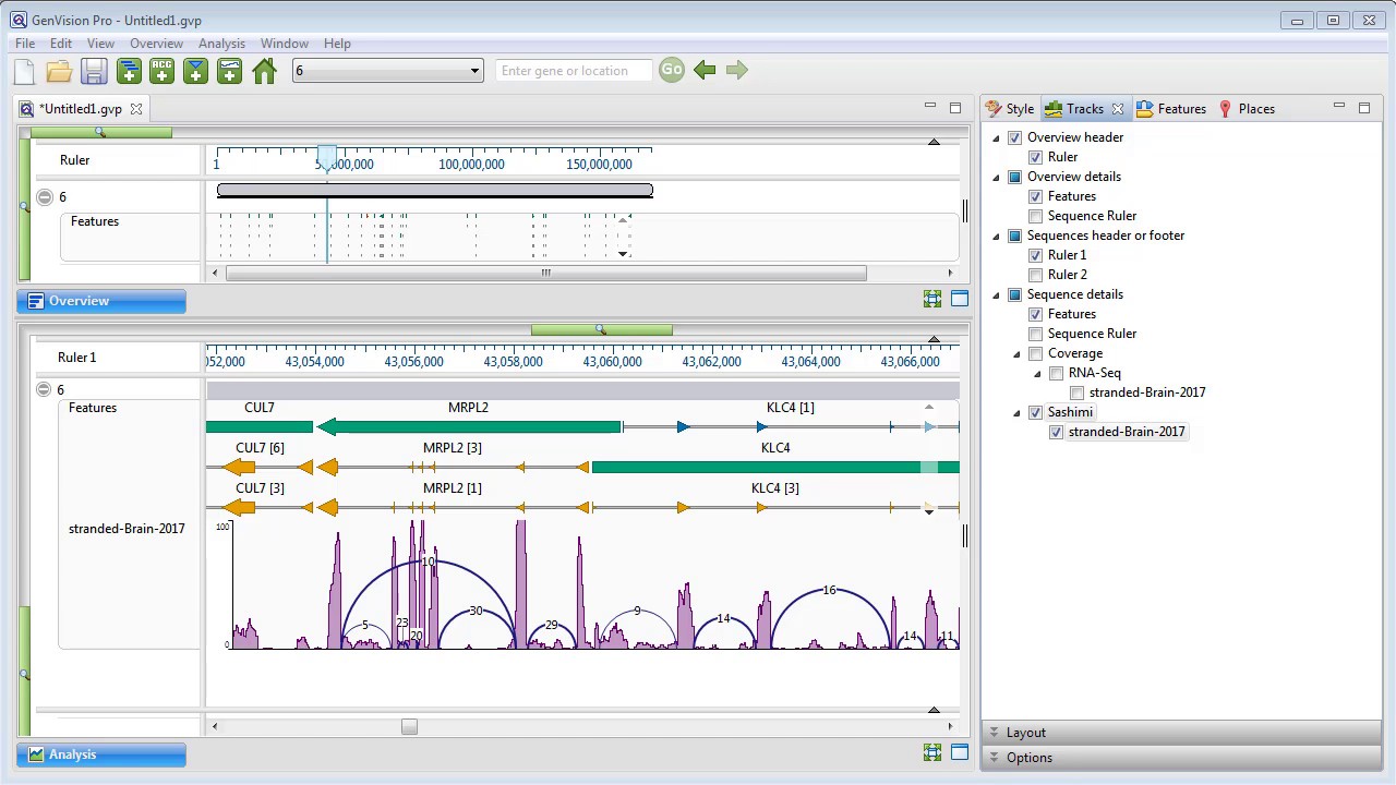 DNASTAR - Using Sashimi Plots in GenVision Pro - YouTube