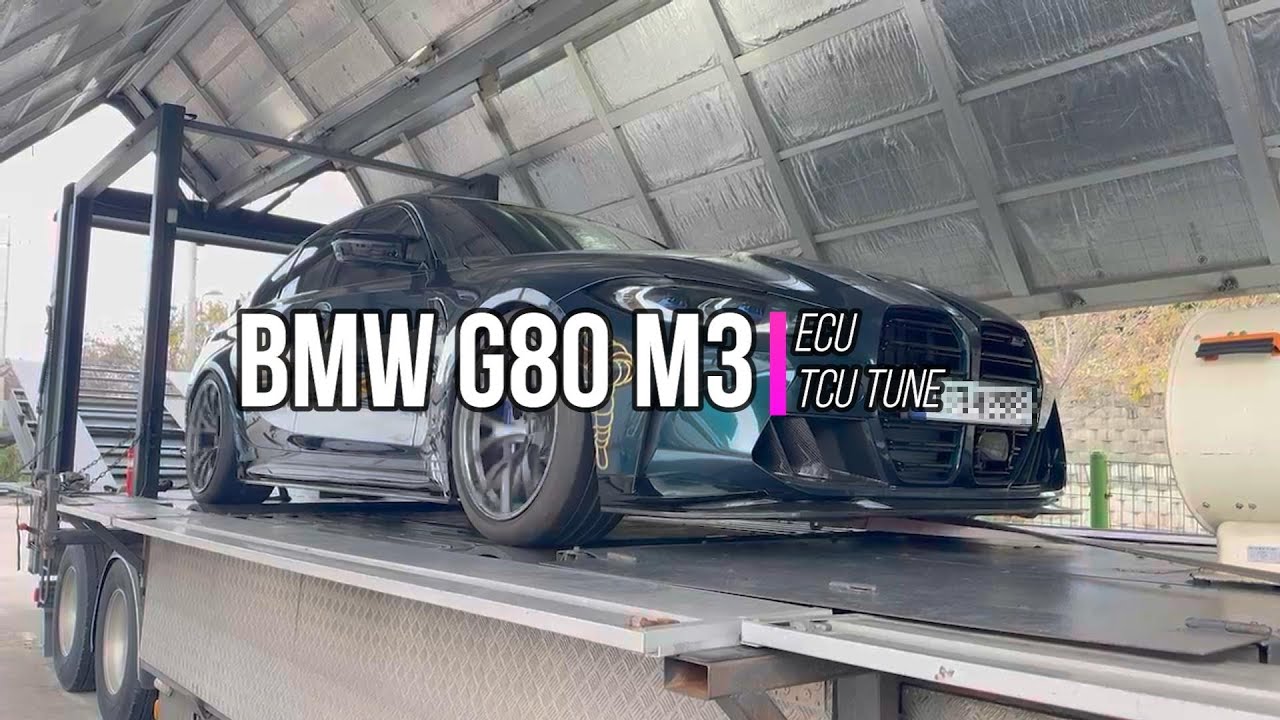 BMW G80 M3, ECU TCU TUNE By LOZIC. - YouTube