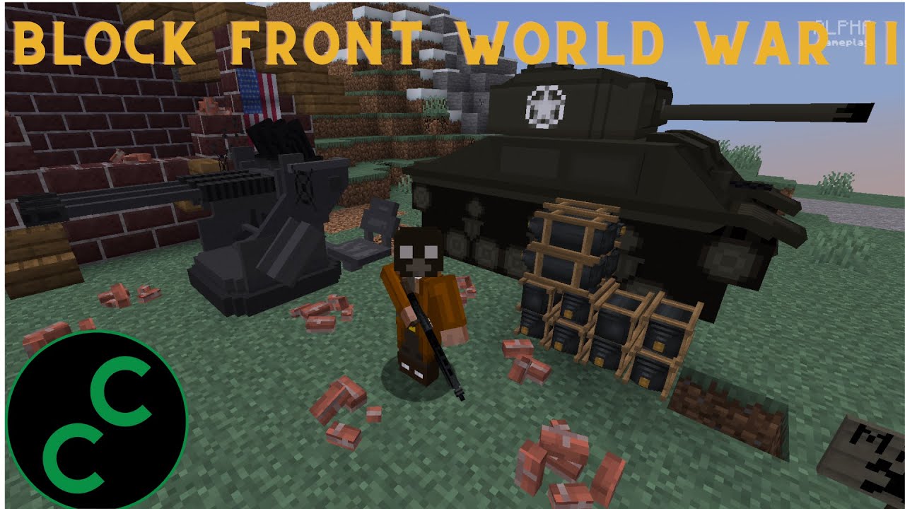 WW2 Minecraft mod - YouTube