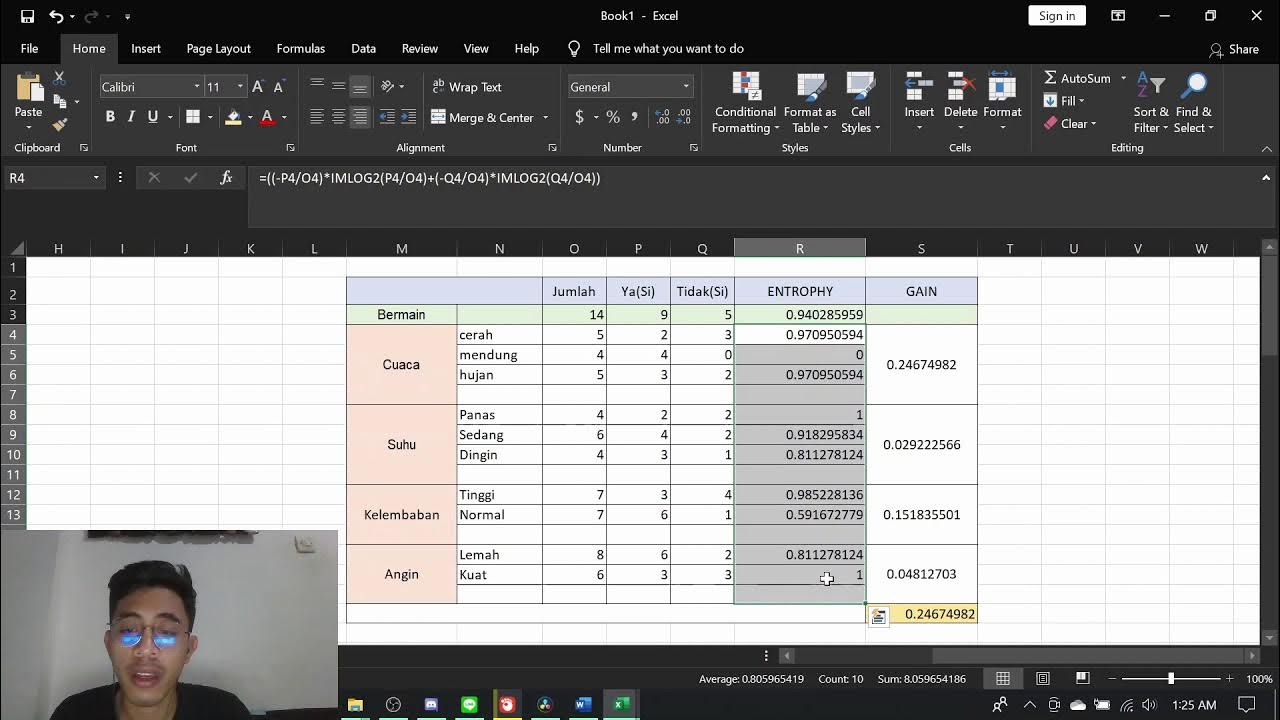 TUGAS ALGORITMA ID3 - YouTube