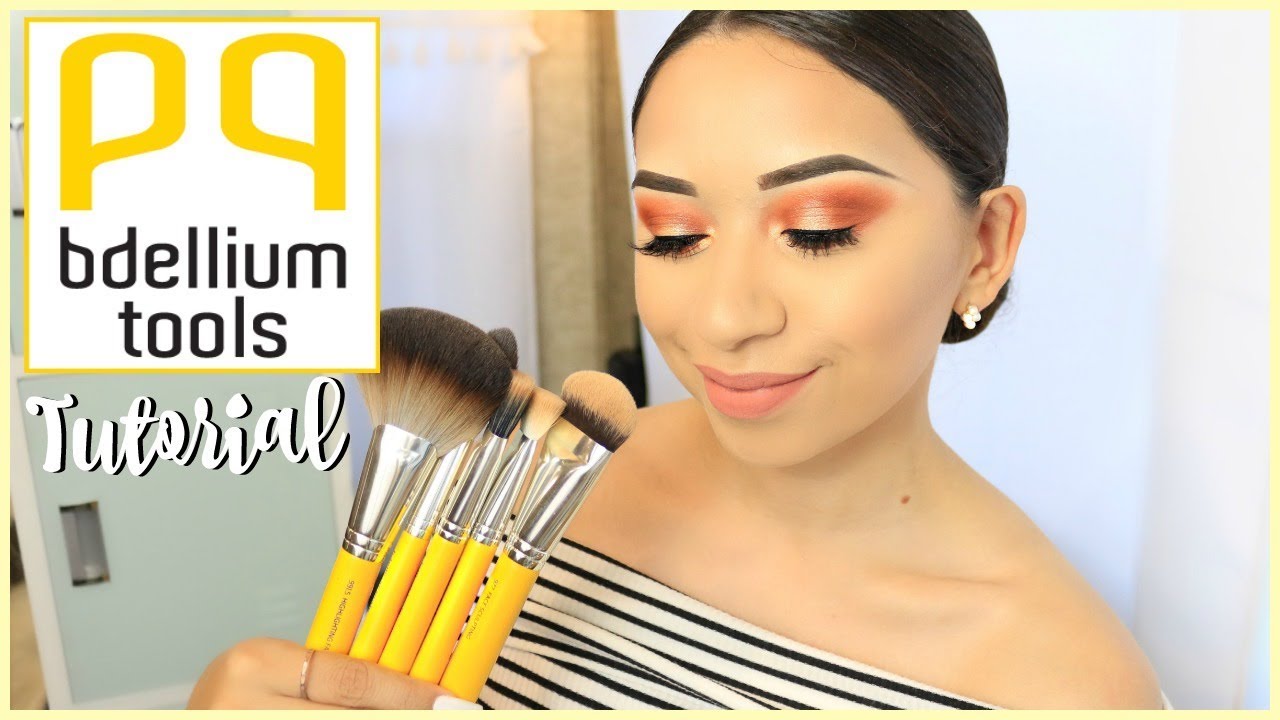 BDELLIUM TOOLS BRUSHES TUTORIAL | BDELLIUM NEW STUDIO 8 BRUSHES - YouTube