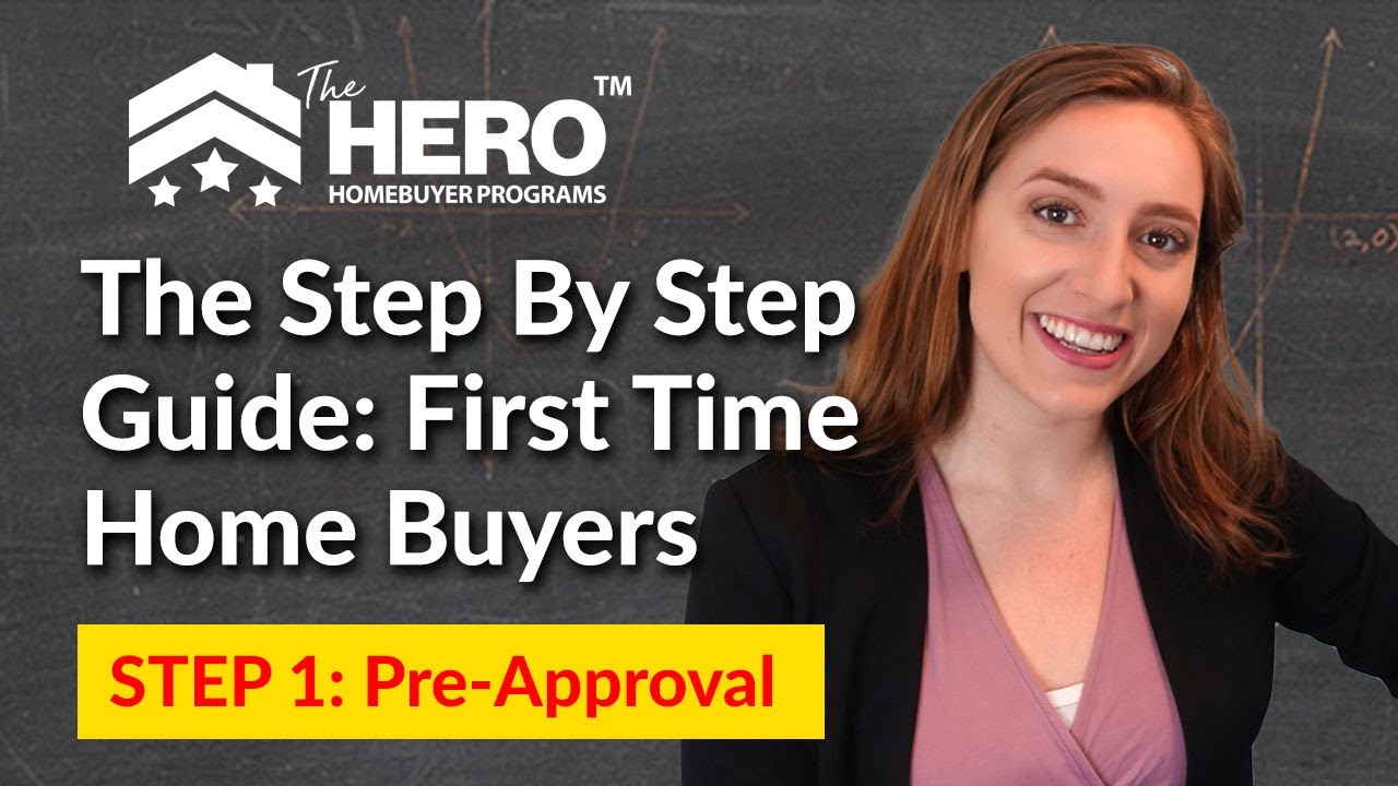 Getting Pre-Approved To Buy Your Home - Step By Step Guide For First Time Home Buyers - YouTube