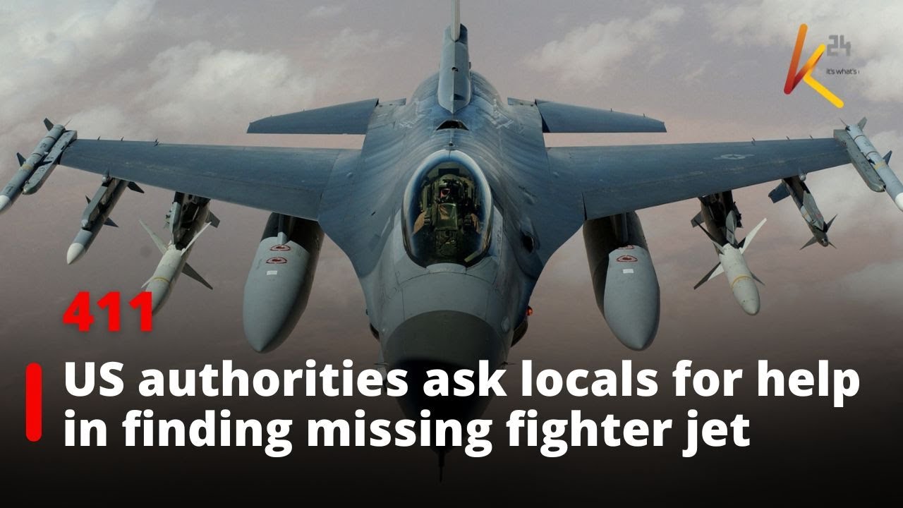 US authorities ask locals for help in finding missing fighter jet - YouTube