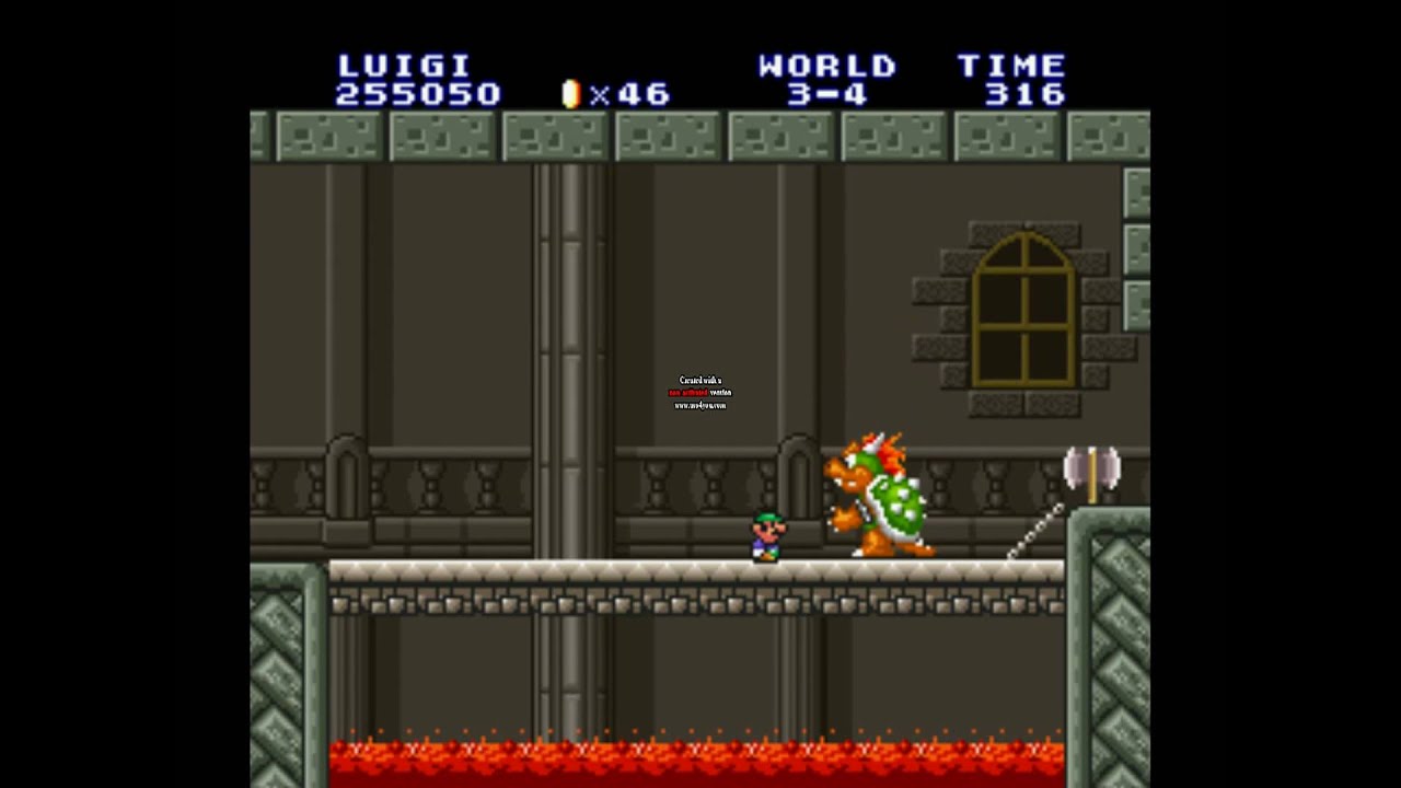 Super Mario Bros. The Lost Levels - World 3-4 - YouTube