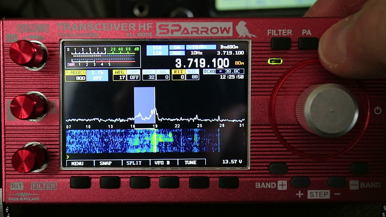 SPARROW Transceiver by SP3OSJ part 2 - YouTube