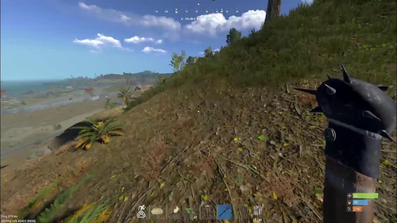 Rust on a unofficial 2x server - YouTube