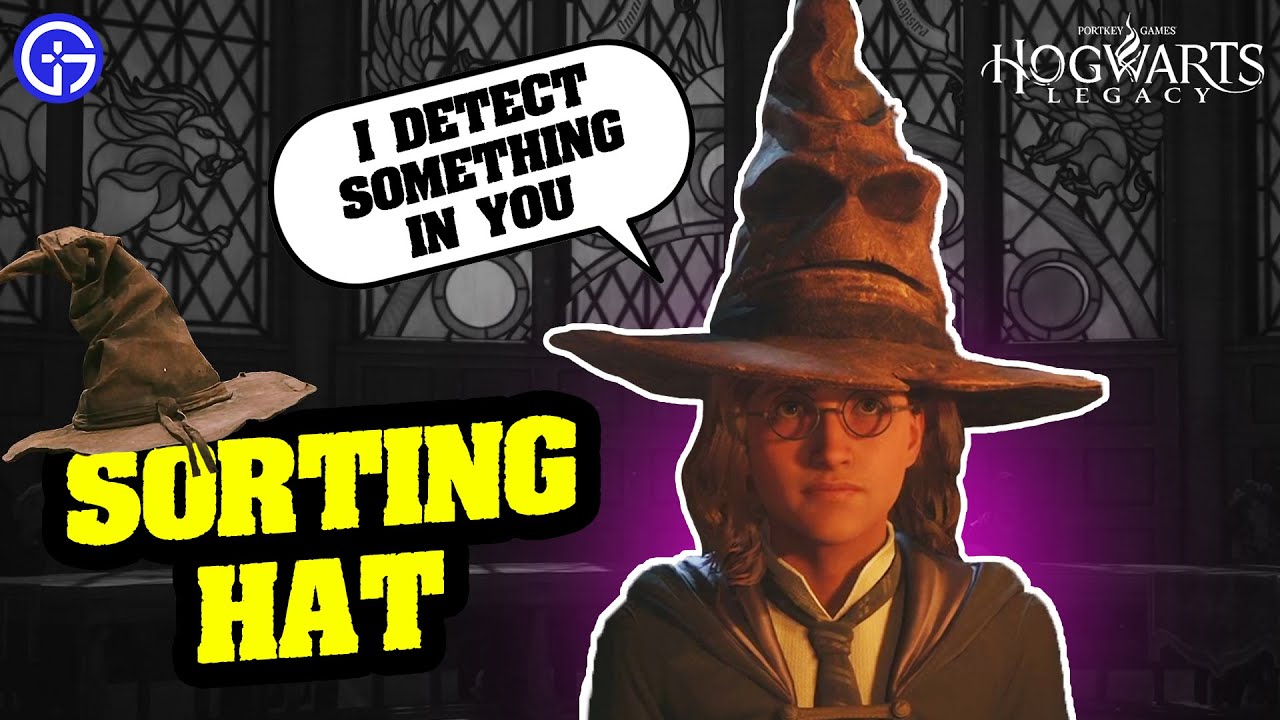 Hogwarts Legacy Sorting Hat Scene - Changing House - YouTube