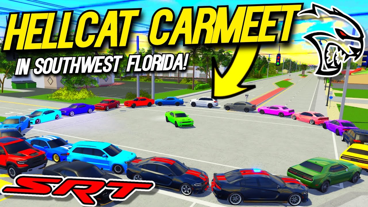 I went to the BIGGEST HELLCAT CAR MEET in Southwest Florida! - YouTube