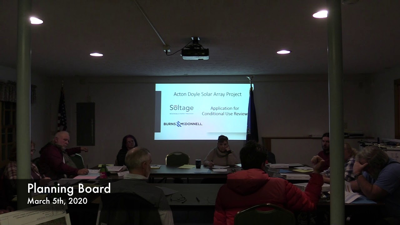 Planning Board - 03-05-2020 - YouTube