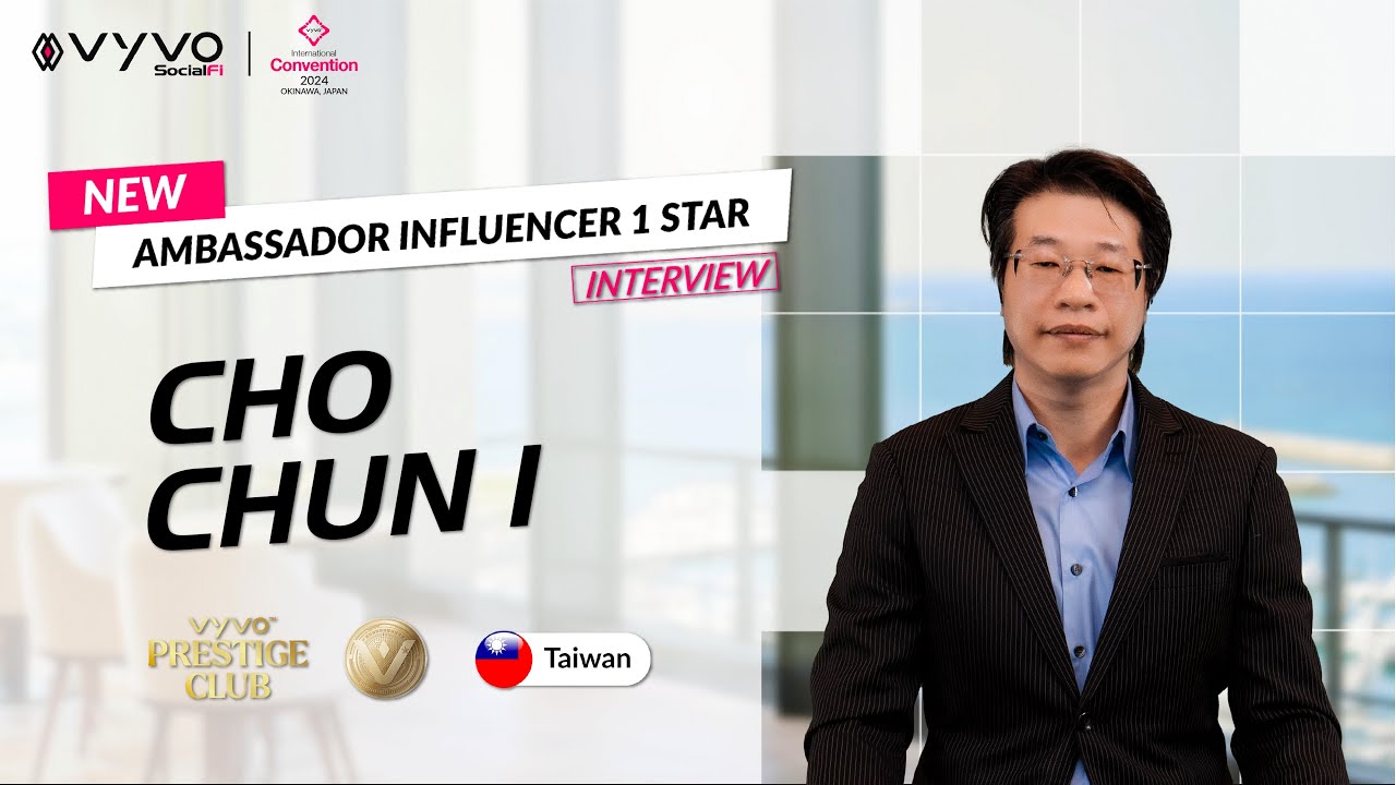 Vyvo Influencer Spotlight: Cho Chun I - YouTube