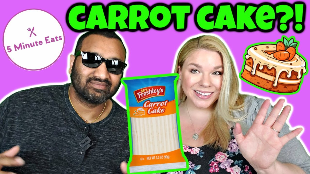Mrs Freshley's Carrot Cake Review - YouTube