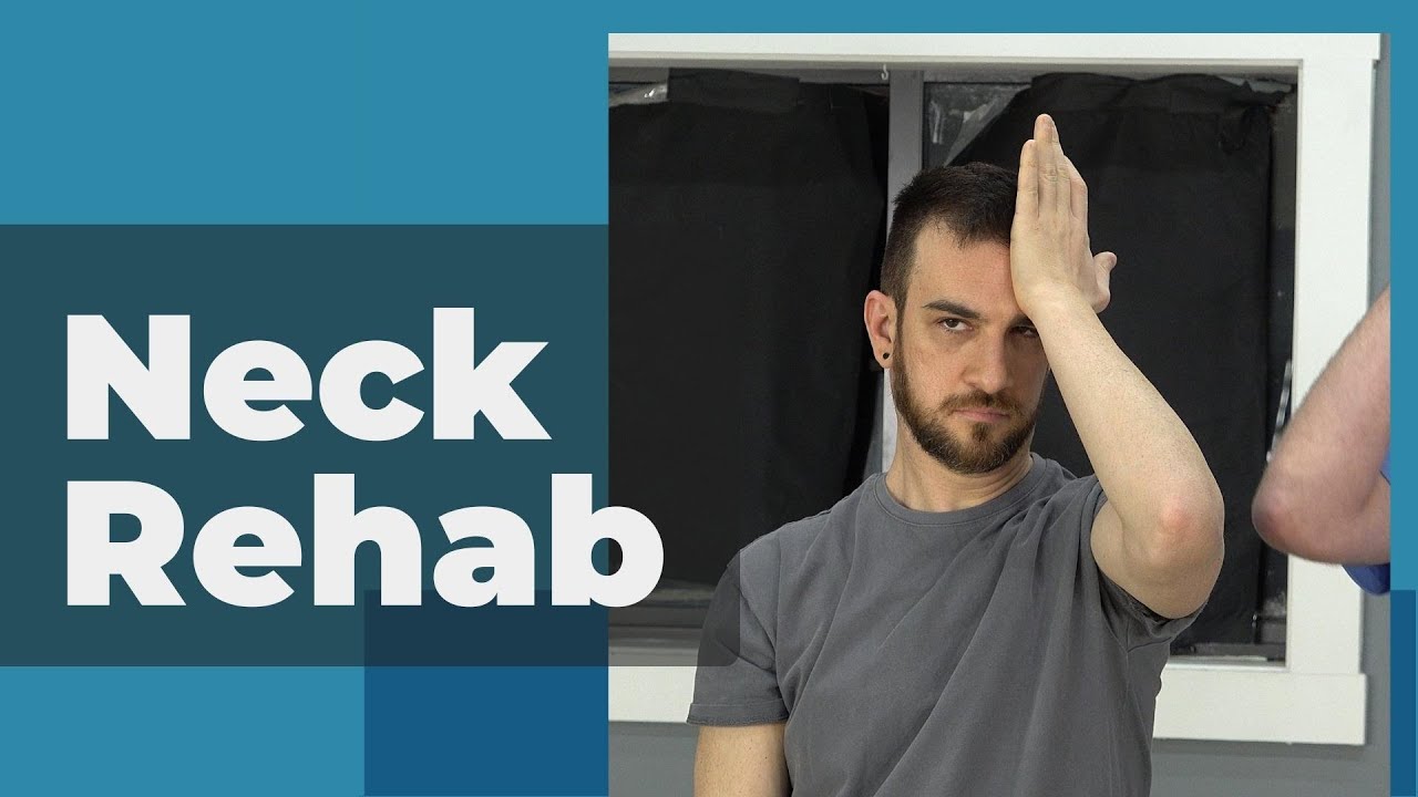 Neck Rehab Exercises - YouTube