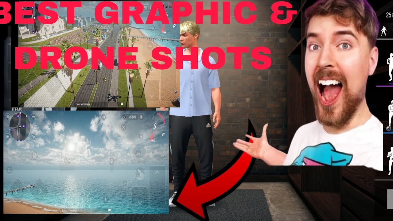 BEST GRAPHIC AND DRONE SHOTS GAME (DRIVE ZONE) - YouTube