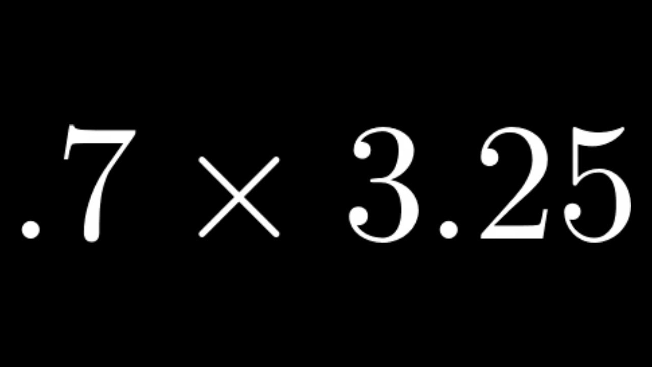 How To Multiply Decimals YouTube how-to-multiply-decimals-youtube