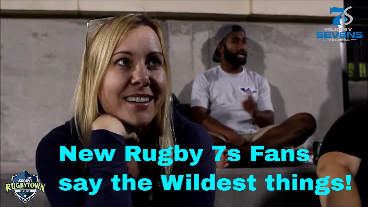 Serevi Rugby Town Sevens Fan Interviews | Funny Video - YouTube