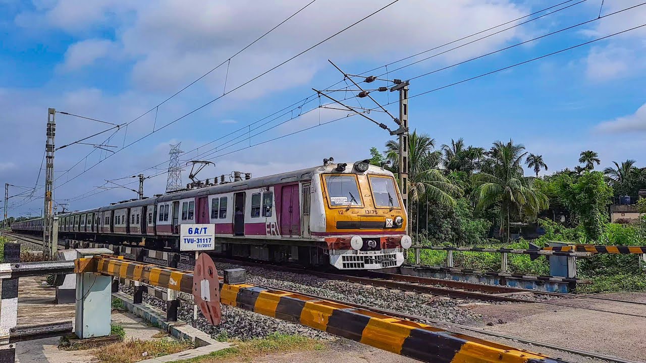 Elegance looking EMU Train Bright sunny weather || Indian Railway ...