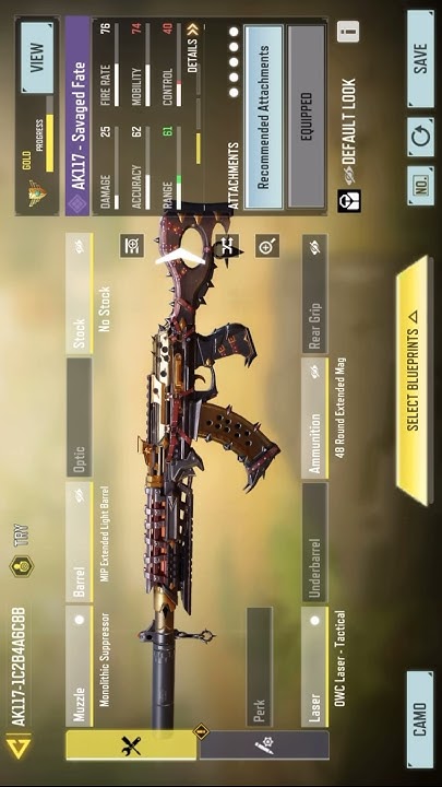 Best AK117 Gunsmith in Season 1 COD Mobile:Fast ADS High Damage #shorts #codm #codmobile - YouTube