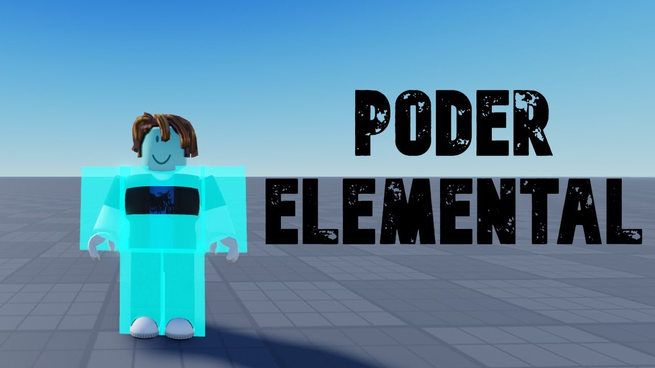 COMO HACER UN PODER ELEMENTAL ROBLOX STUDIO - YouTube