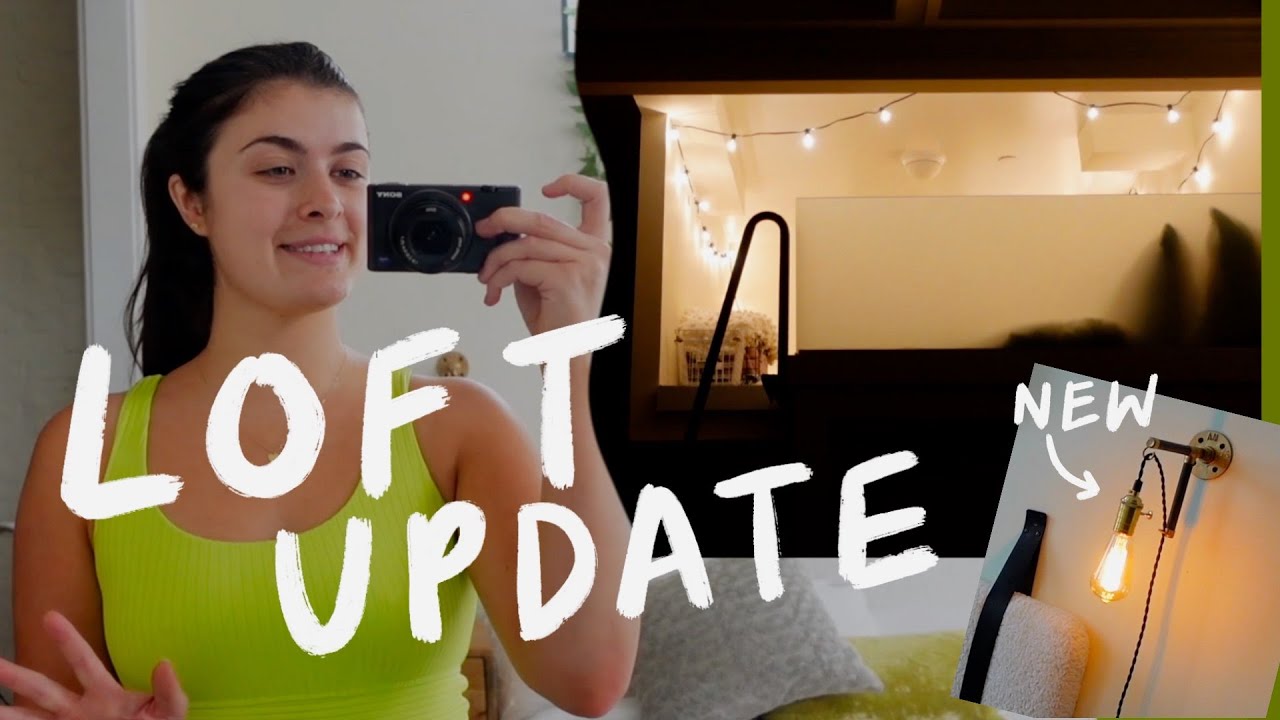 MY LOFT IS COMING ALONG | new apartment things + more | vlog - YouTube