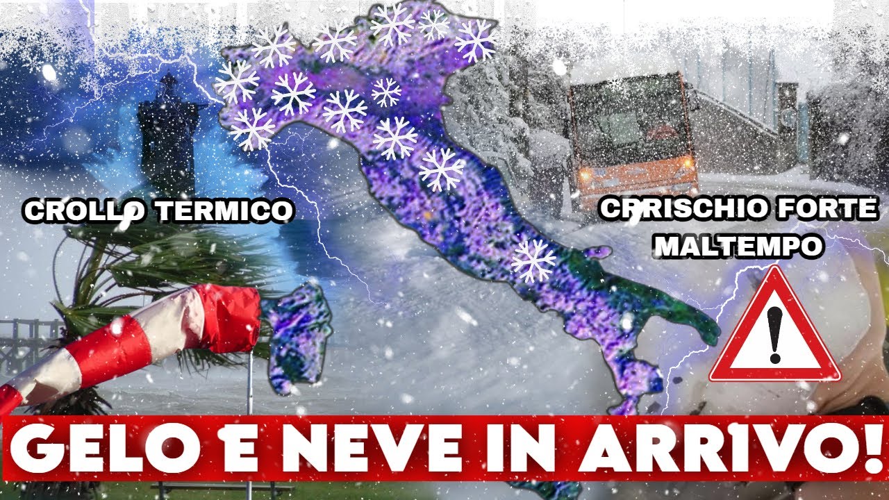 METEO- SUPER GELO IN ITALIA: FREDDO, GRANDI PIOGGE E NEVE FINO IN ...